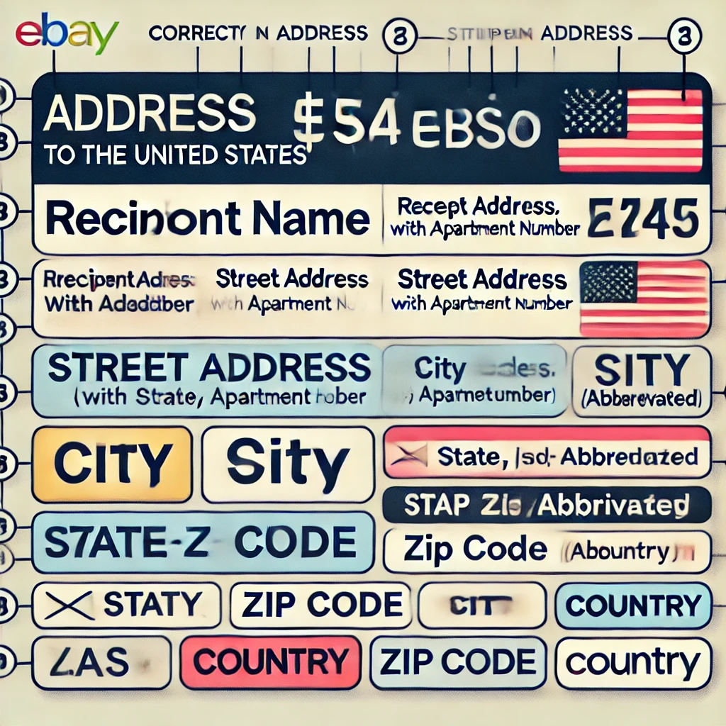 ebayでの住所の書き方｜登録と発送で失敗しない方法 - ebay輸出成功のレシピ